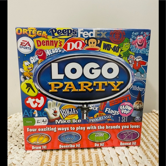 spin master | Games | Brand New Logo Party Board Game By Spin Master ...